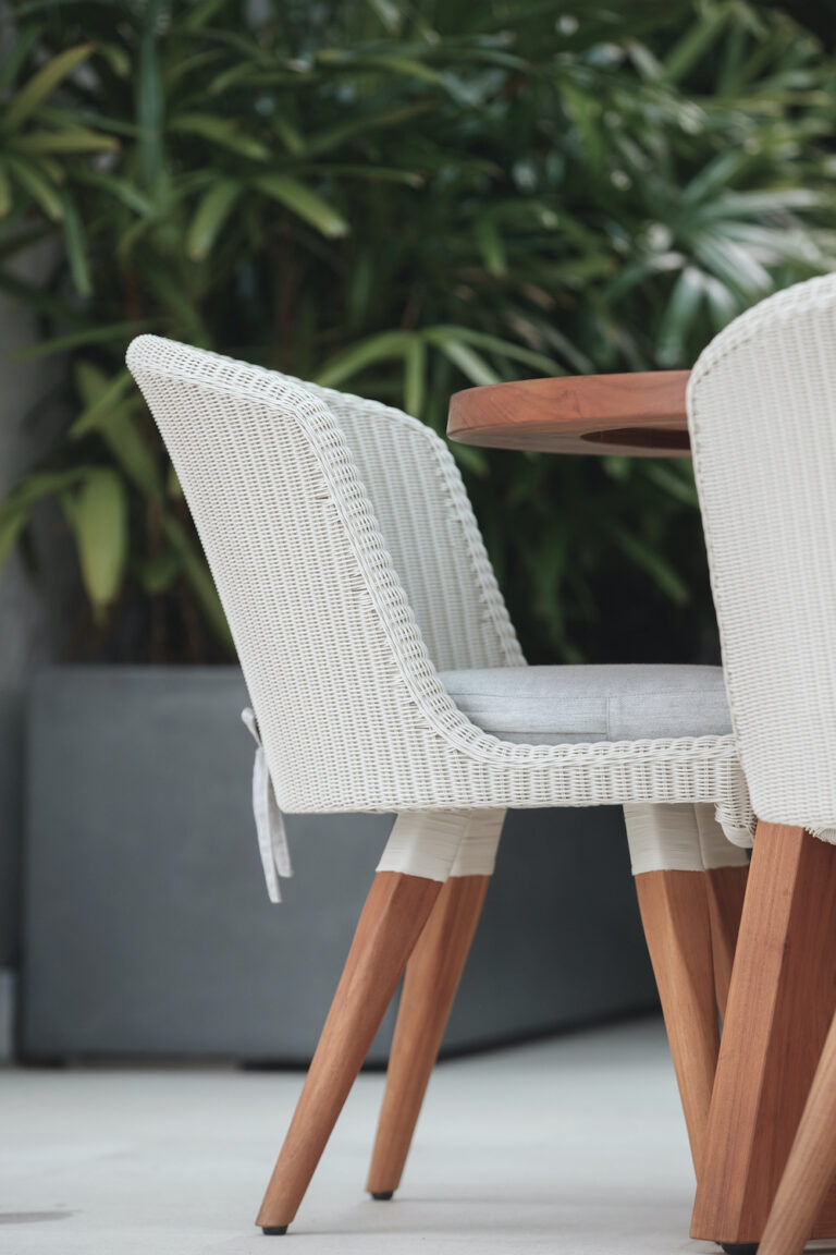 Outdoor Armless Dining Chair - Osier Belle