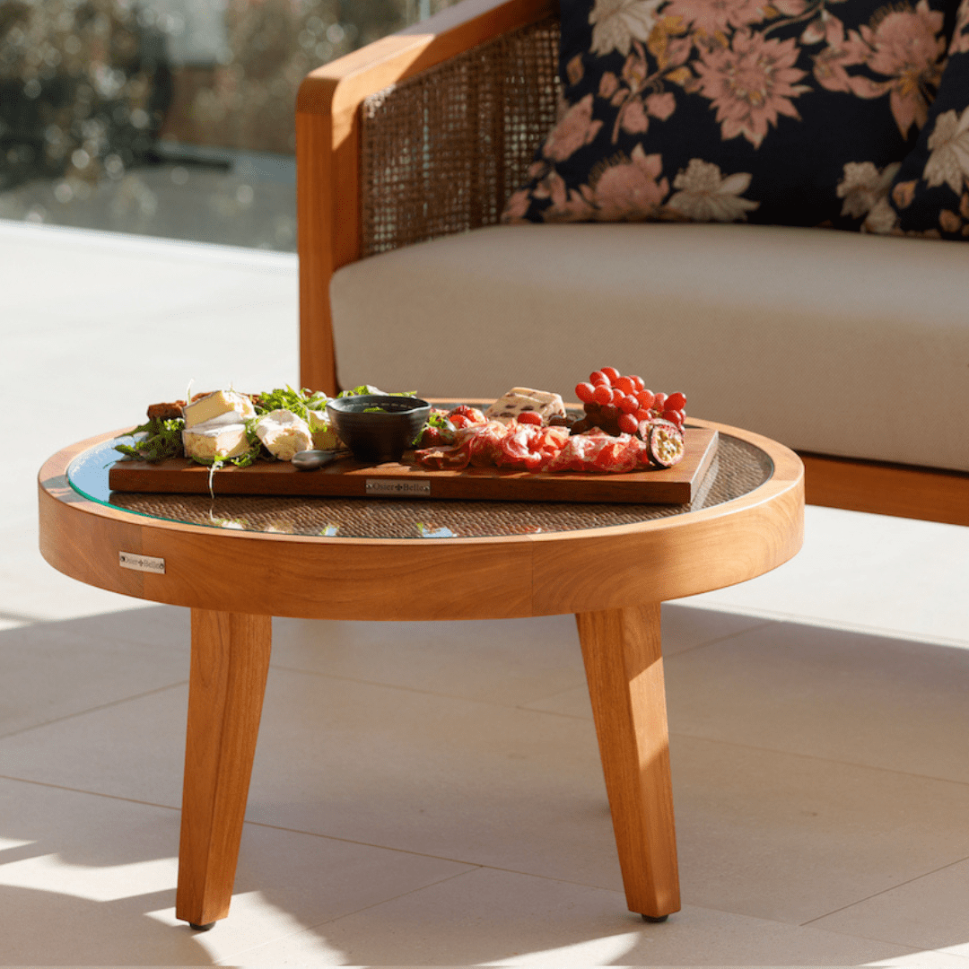 Designer Round Coffee Tables Sydney | Osier Belle